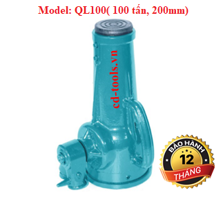 Kích răng Kyoto/Kawasaki QL100 ( 100 tấn, 200 mm) - Cờ lê lực, Kích ...