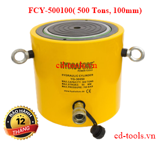 Kích thủy lực Juda FCY-500100( 500 tấn, 100 mm) - Cờ lê lực, Kích thủy ...
