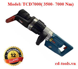 Súng siết bu lông hiển thị Huxiao TCD7000( 3500-7000 Nm) - Cờ lê lực ...