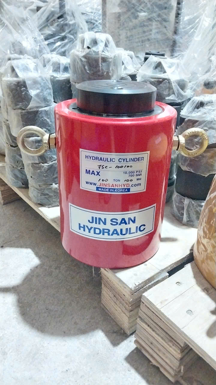Kích thủy lực Jinsan JSC-100100( 100 tấn, 100 mm) - Cờ lê lực, Kích ...